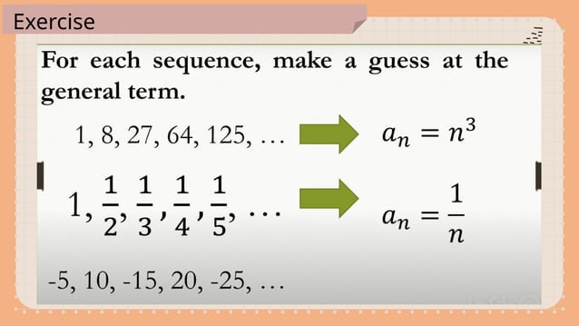grade 10 mathematics, week one. Generate Patterns | PPTX