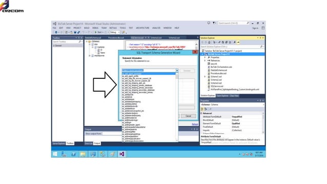 Generate schema using wcf sql adapter | PPT