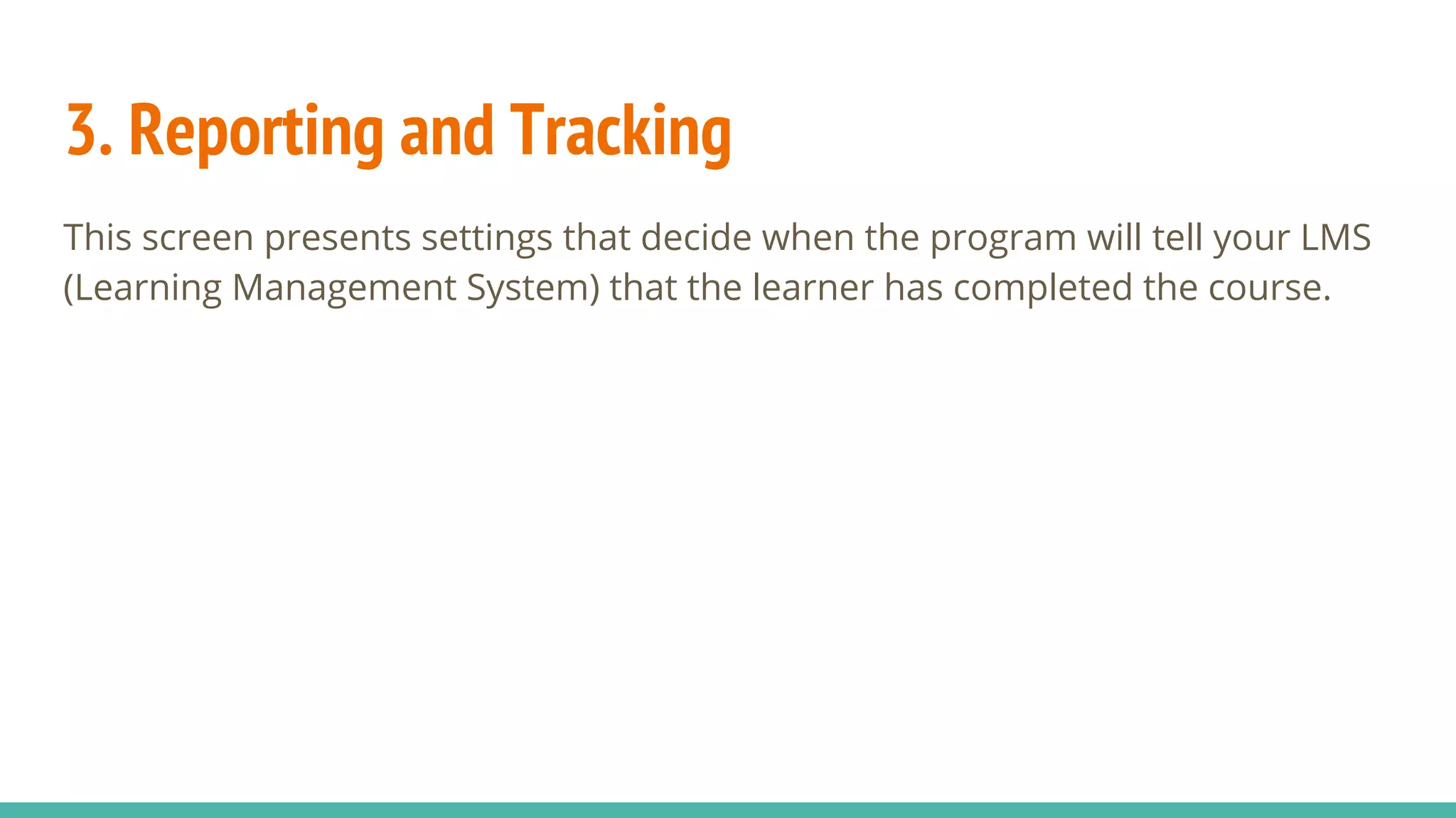 Generate courses with Tin Can API | PPT