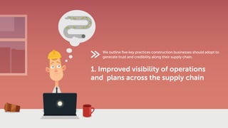 5 Ways to Generate Trust in Construction | PPT