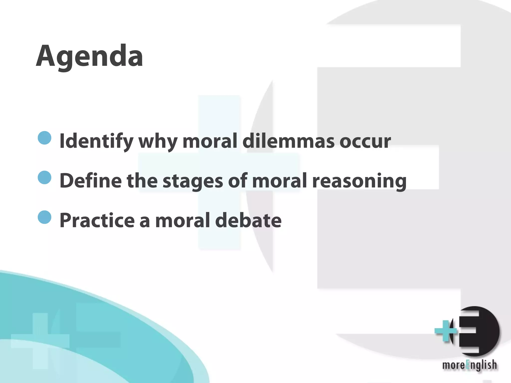 Generating moral reasoning | PPT