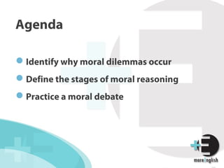 Generating moral reasoning | PPT