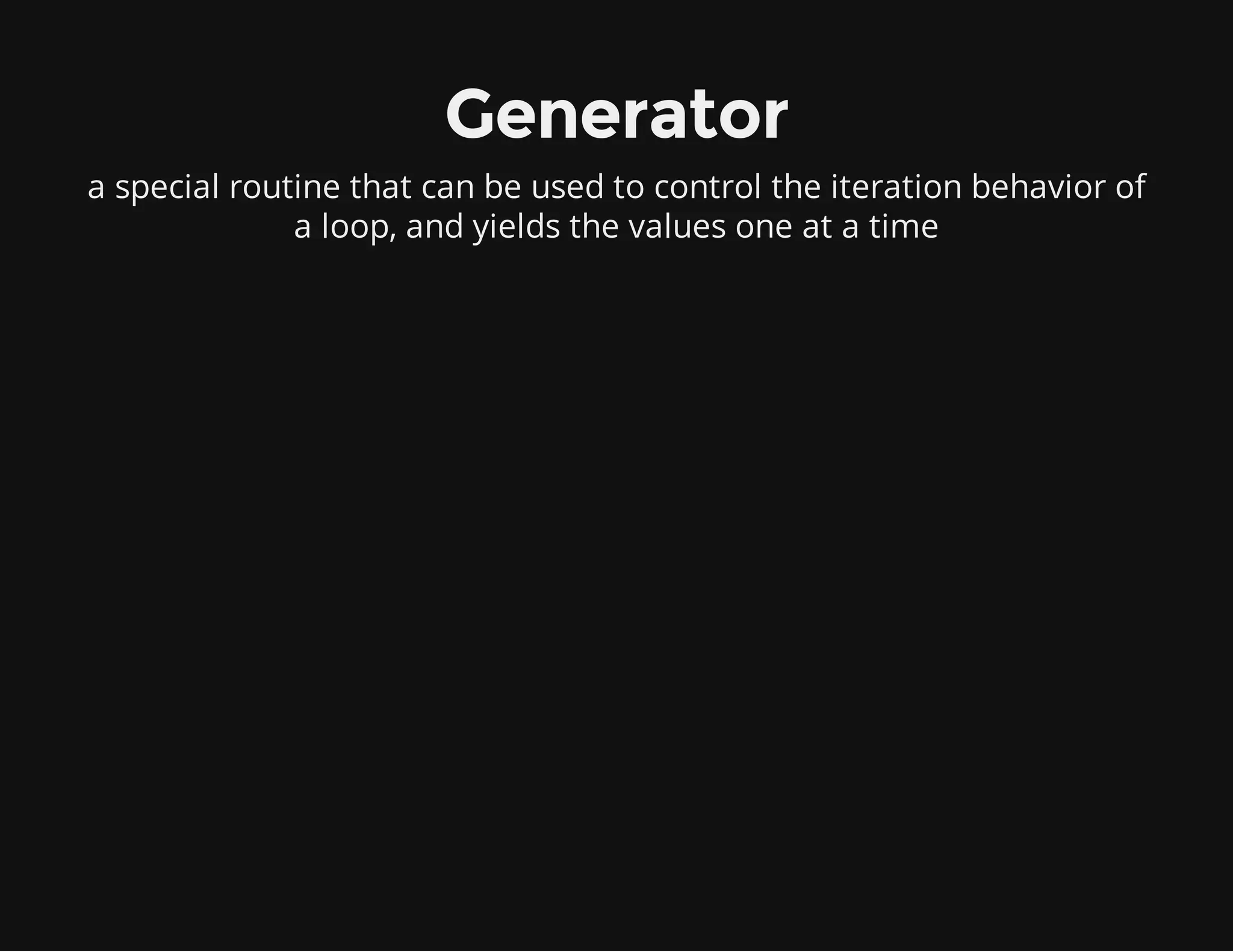 Generating Power With Yield Pdf Web Development Internet