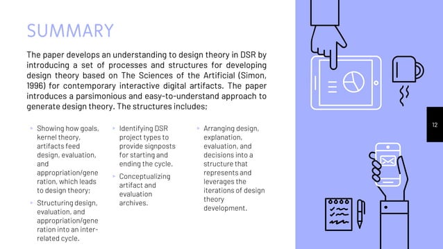Generating and justifying design theory | PPT Generating and justifying design theory | PPT