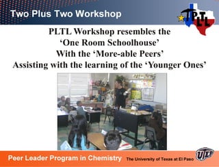 Generating chemistry majors and graduates at utep using plus two pltl | PDF