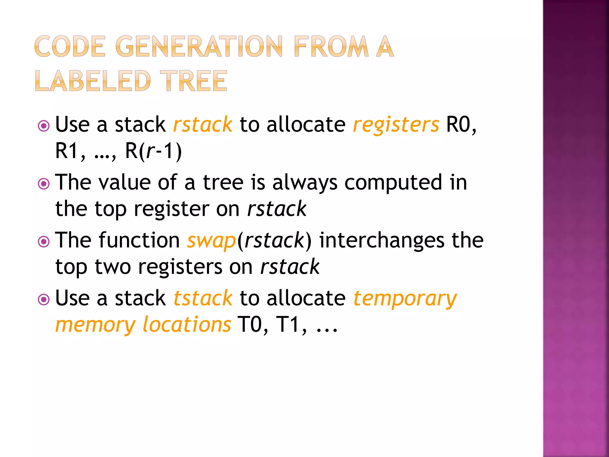 Generating code from dags | PPTX