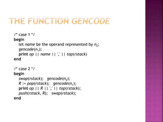 Generating code from dags | PPTX