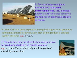 Generating electricity | PPT
