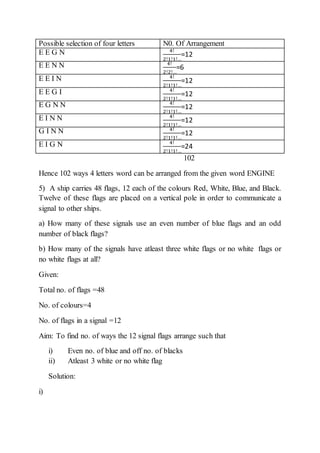 Exponential Generating function | DOCX