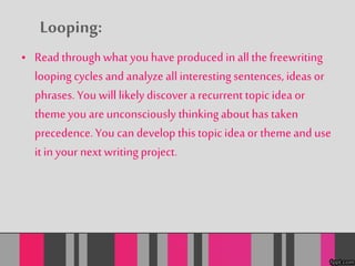 Generating ideas | PPTX