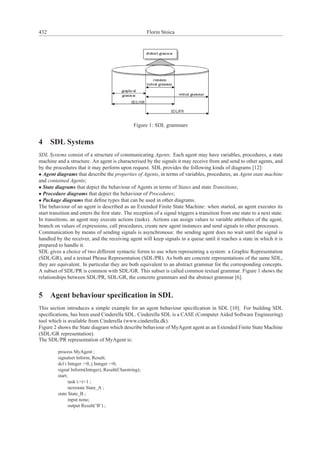 Generating JADE agents from SDL specifications | PDF