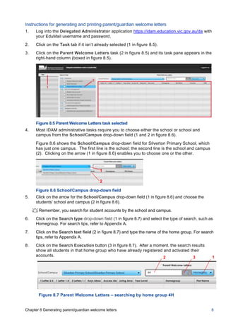 Generating parent guardian welcome letters | PDF | Free Download