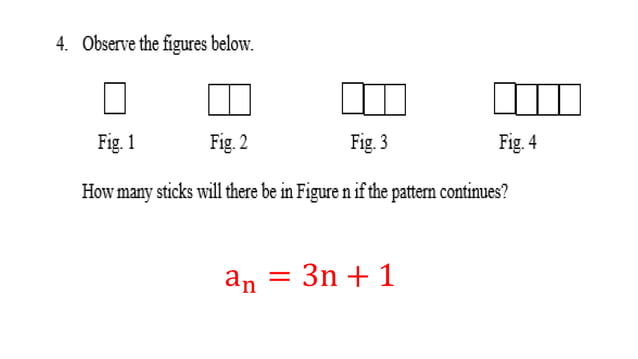 Generating Patterns And Arithmetic Sequencepptx