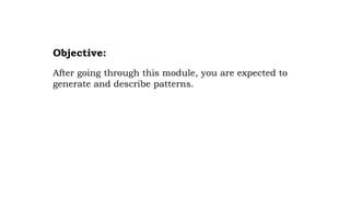 Generating Patterns and arithmetic sequence.pptx
