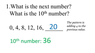 Generating Patterns and arithmetic sequence.pptx