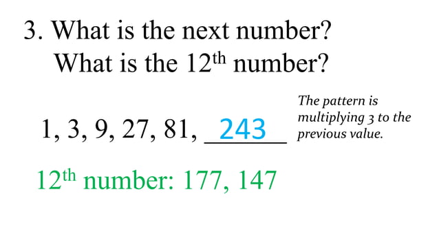 Generating Patterns And Arithmetic Sequencepptx 9184