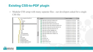 Generating print output from DITA using CSS | PPT
