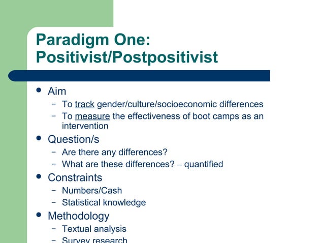 Generating researchable questions | PPT