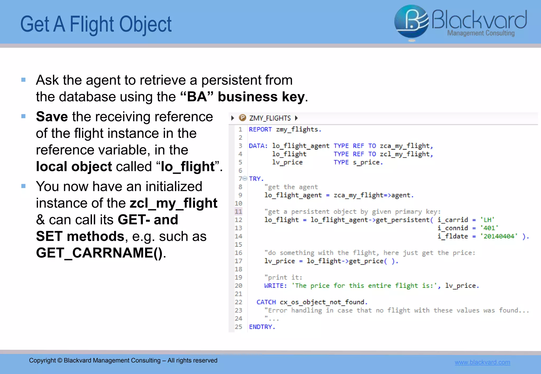 Sap Persistence Creating Source Code Automatically Ppt 0023