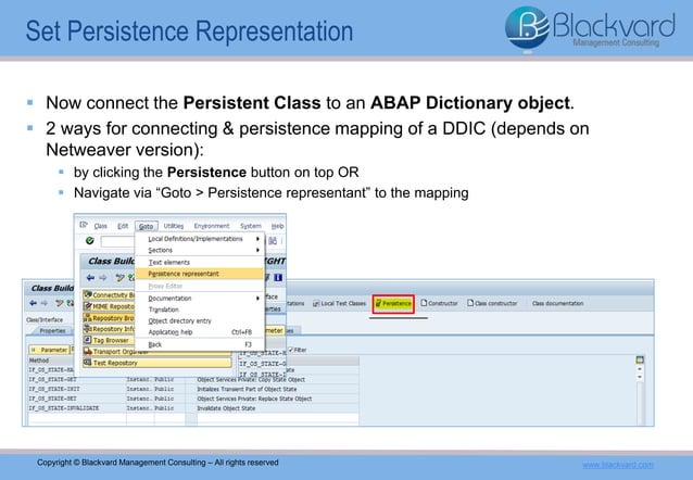 Sap Persistence Creating Source Code Automatically Ppt