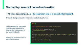 "Generating Types without climbing a tree", Matteo Collina | PDF | Web Development | Internet