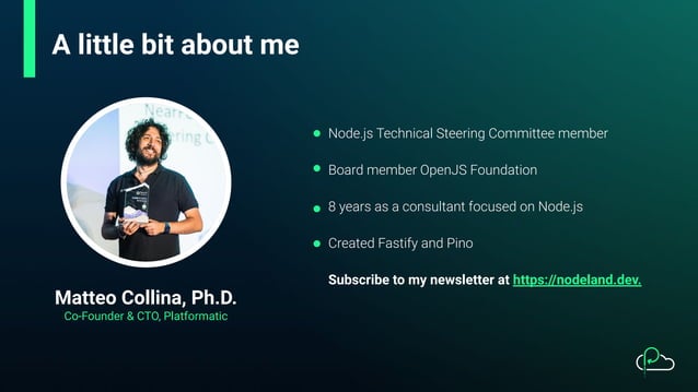 "Generating Types without climbing a tree", Matteo Collina | PDF | Web Development | Internet