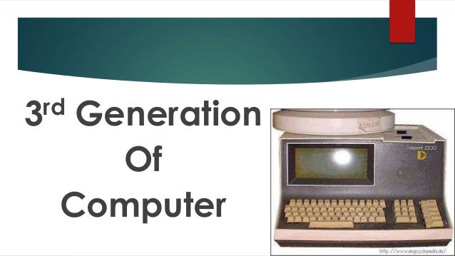 Generations Of Computer