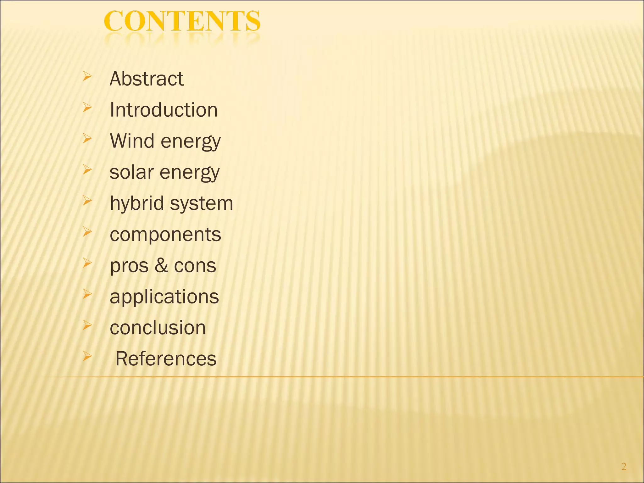 integration of solar and wind power generation system | PPT