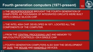 The Five Generations of Computers | PPT