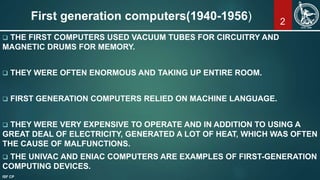 The Five Generations of Computers | PPT