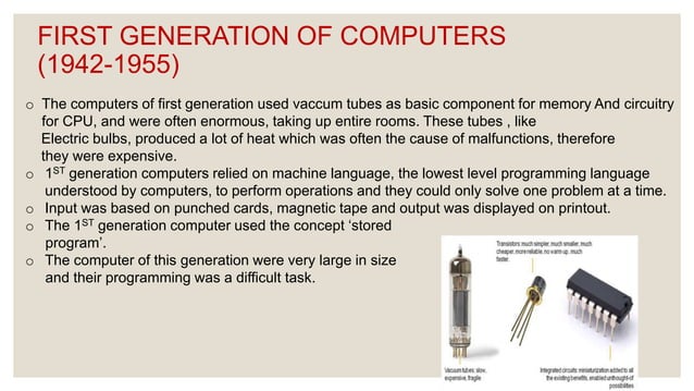 Generation Of Computers | PPTX