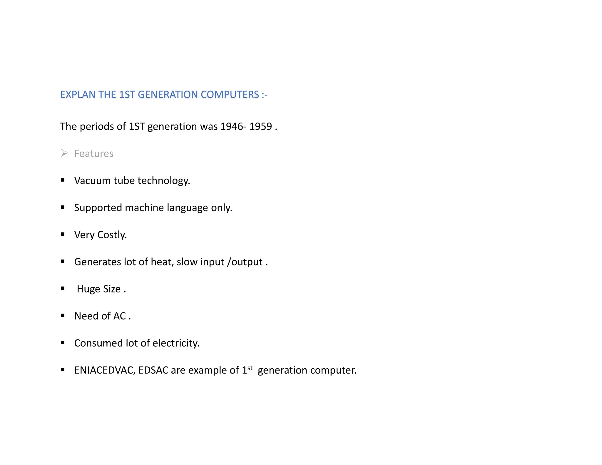 BCA, B. SC Fundamentals of computer generation.pdf | Desktops | Computing