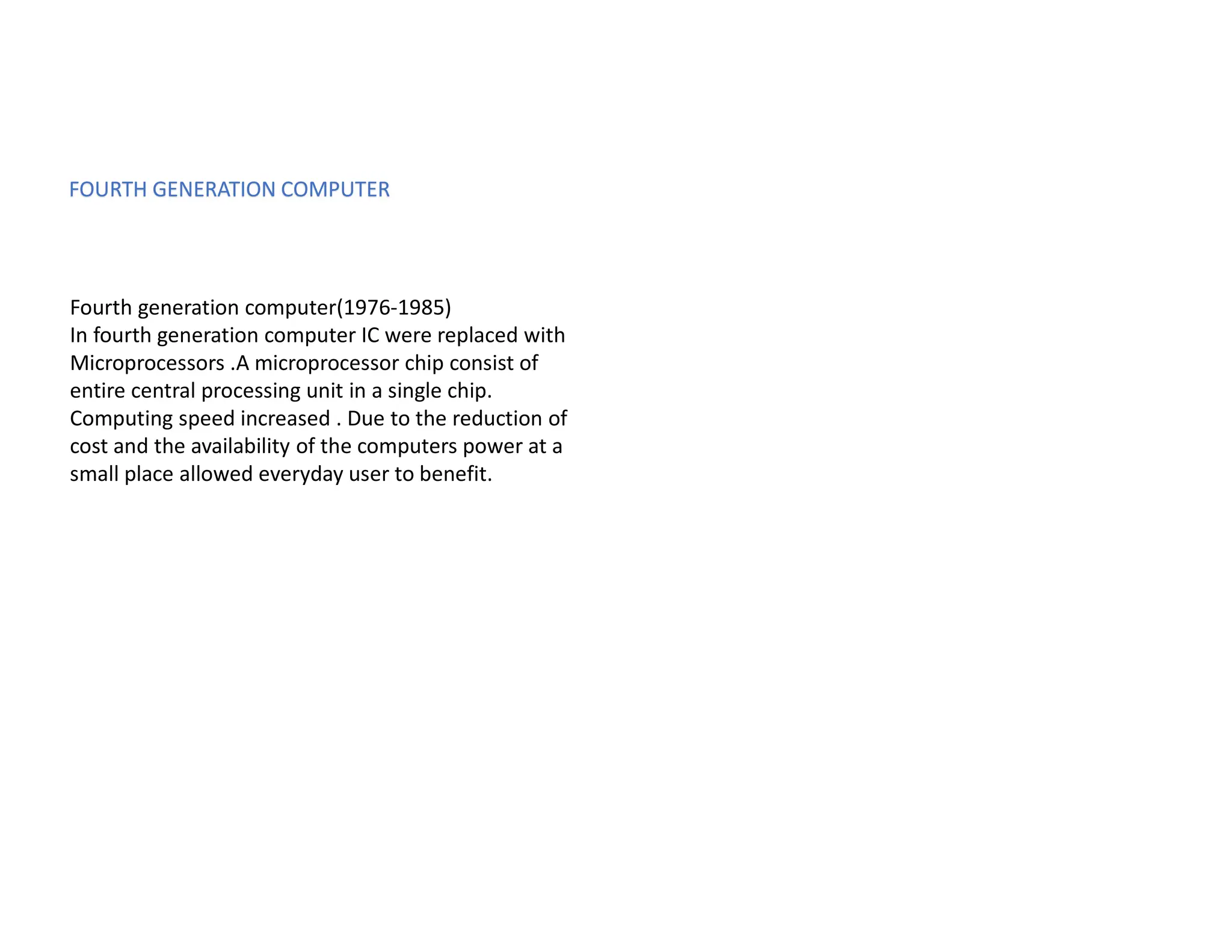 BCA, B. SC Fundamentals of computer generation.pdf | Desktops | Computing