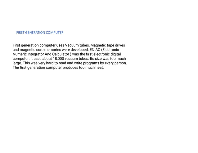 Bca B Sc Fundamentals Of Computer Generationpdf