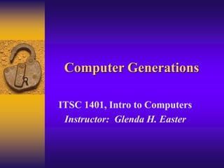 GENERATION-OF-COMPUTER.ppt | Programming Languages | Computing
