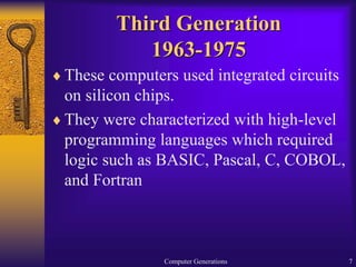 GENERATION-OF-COMPUTER.ppt | Programming Languages | Computing