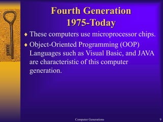 GENERATION-OF-COMPUTER.ppt | Programming Languages | Computing