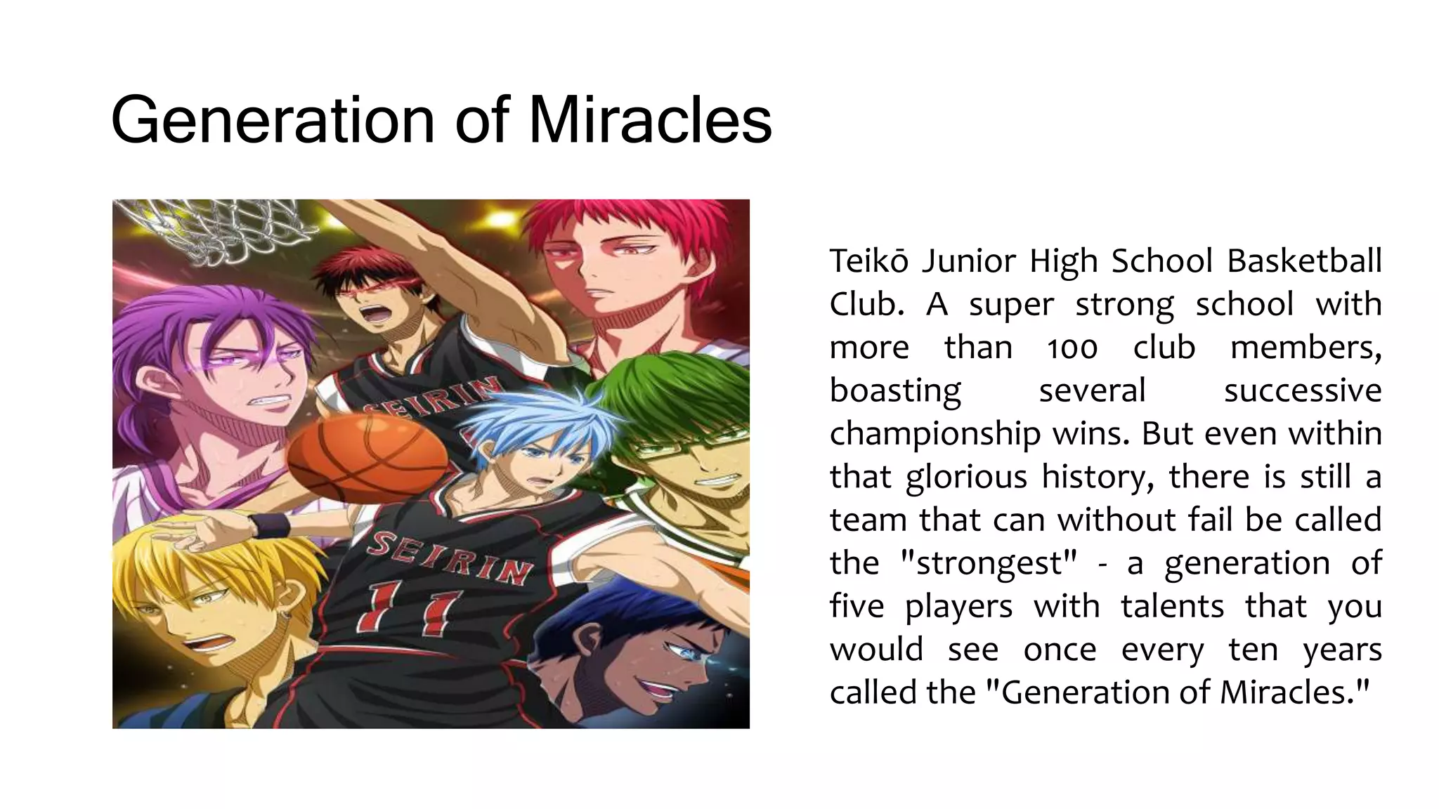 Generation of-miracles.final | PPT