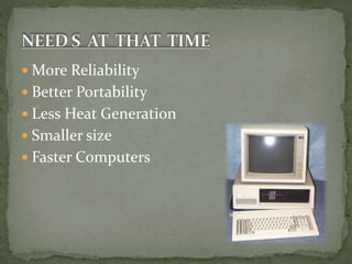 1st Generation Computers | PPTX