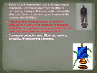 1st Generation Computers | PPTX
