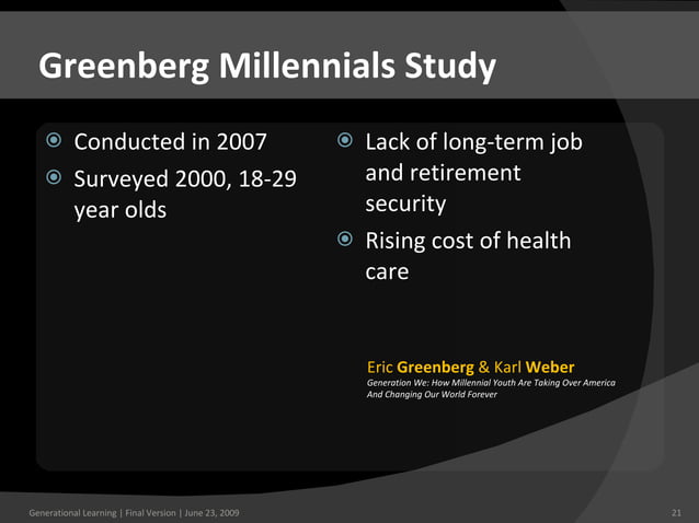Generational Learning | PPT