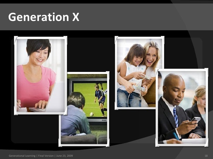 Generational Learning Styles
