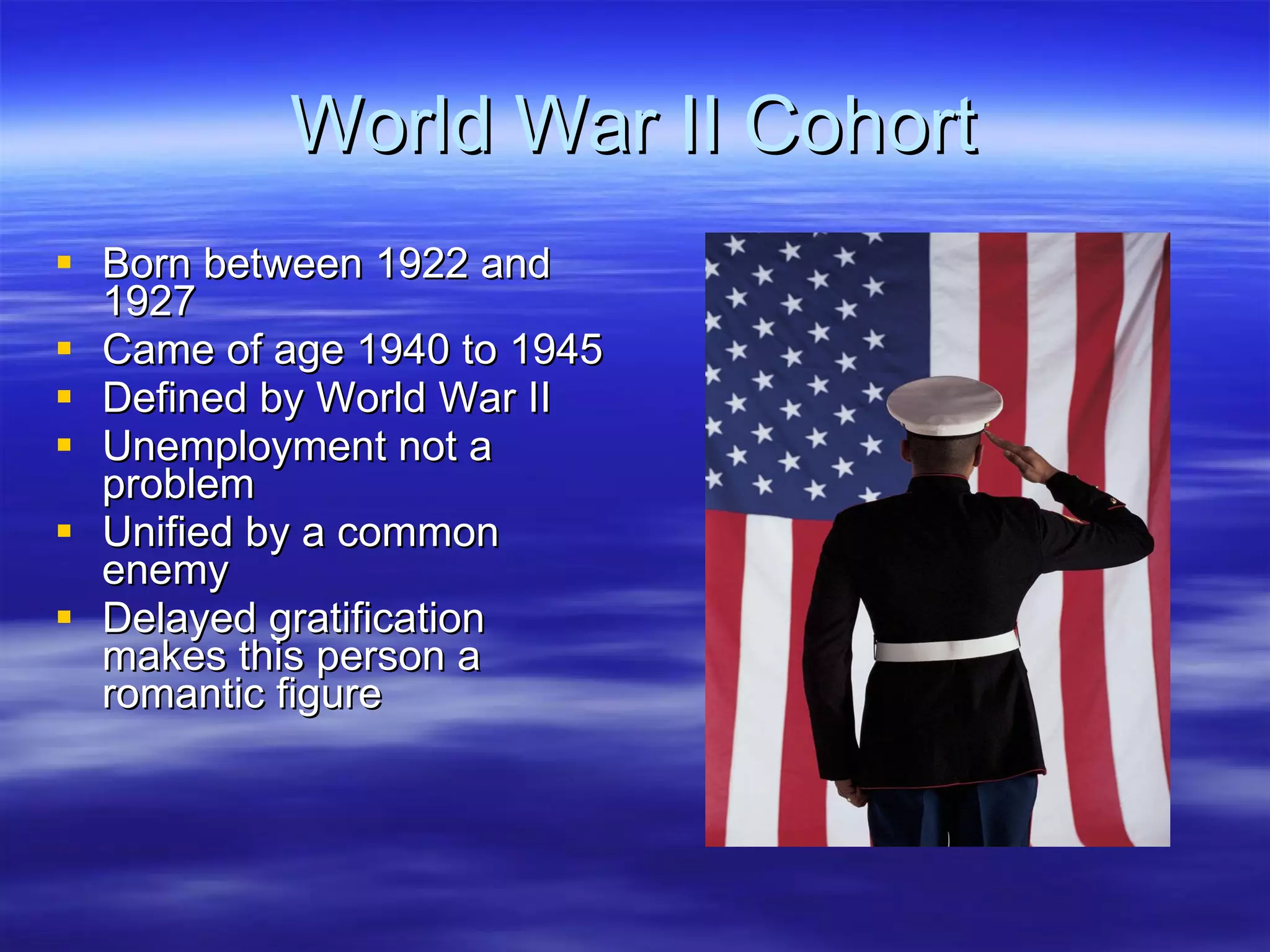 Generational Cohorts | PPT