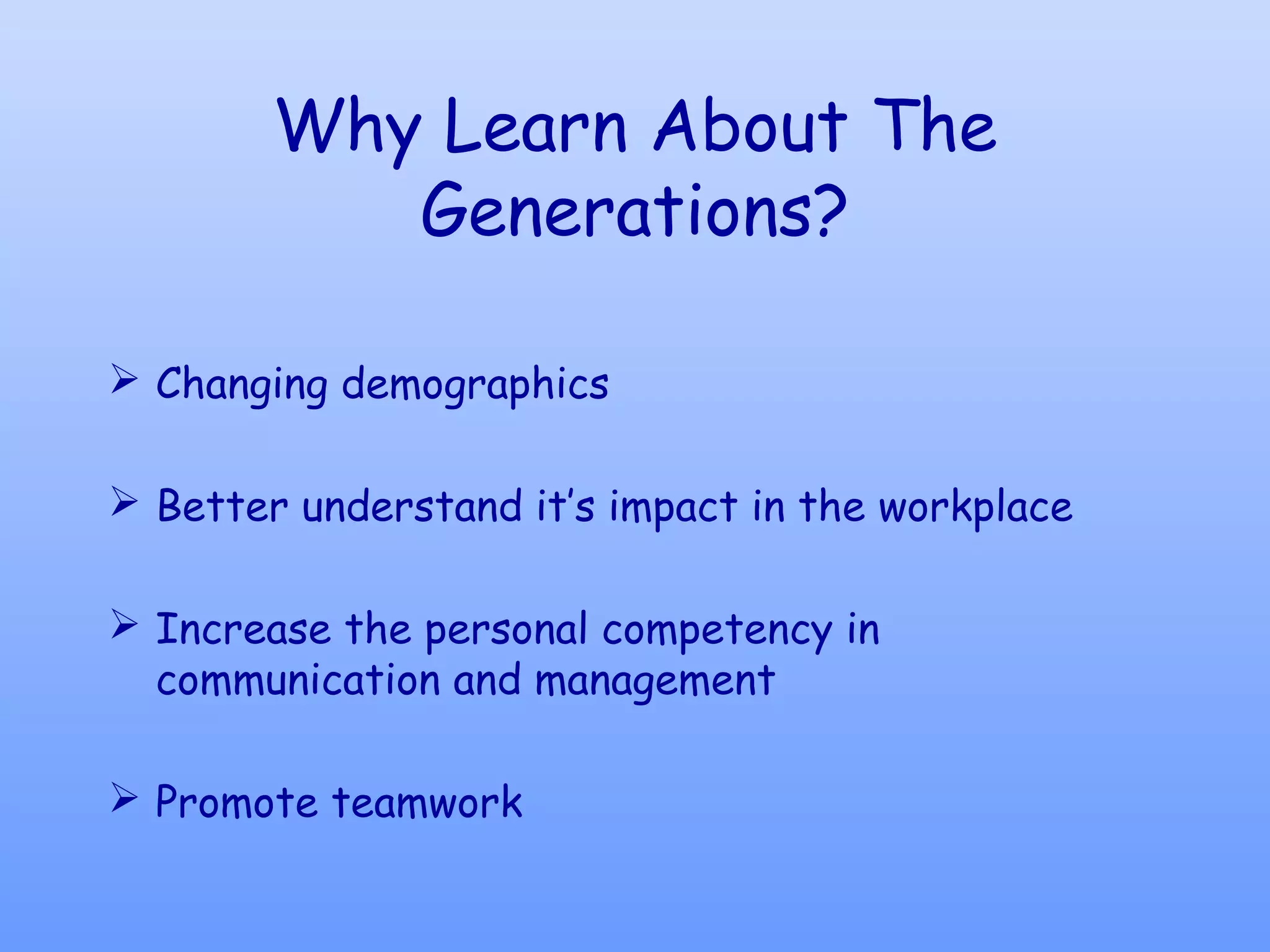 Generational differences | PPT