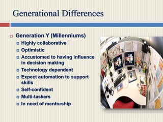Generational Differences in the Workplace | PPTX