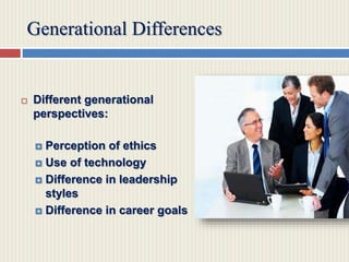 Generational Differences in the Workplace | PPTX