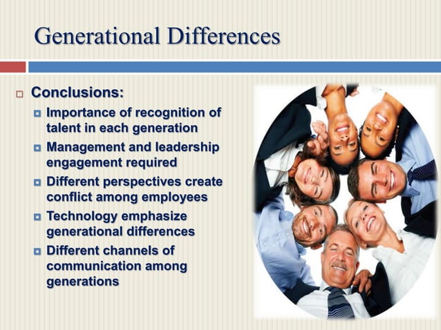 Generational Differences in the Workplace | PPTX | Business | Business ...