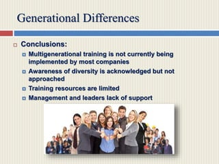 Generational Differences in the Workplace | PPTX