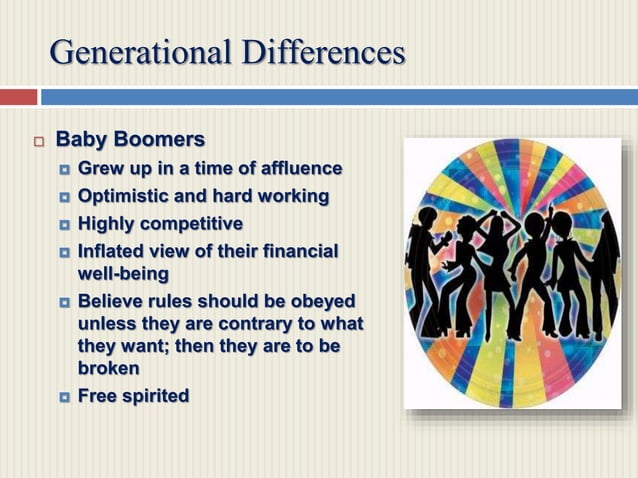 Generational Differences in the Workplace