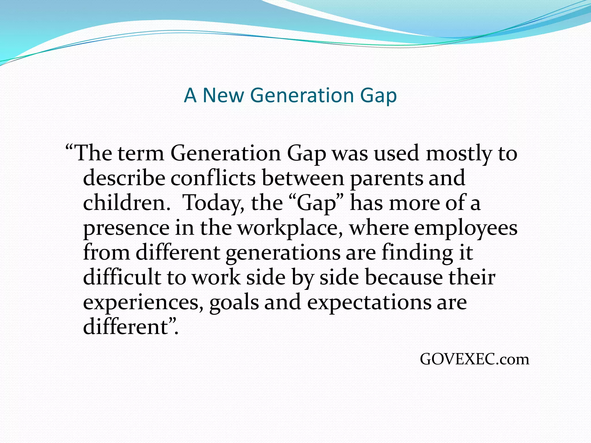 Generational Differences Presentation | PPTX